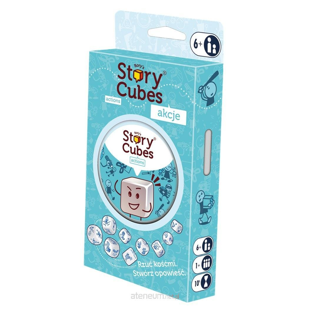 Story Cubes Akcje (nowa edycja) - REBEL- - Gra Logiczna - IUVI Games ...