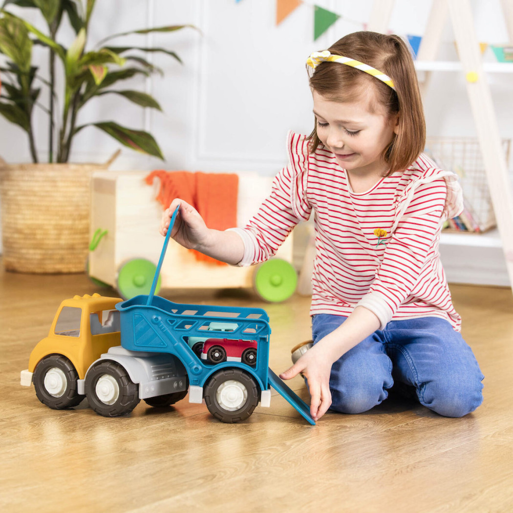 Ciężarówka do przewożenia samochodówi - Car Carrier Truck - BTOYS