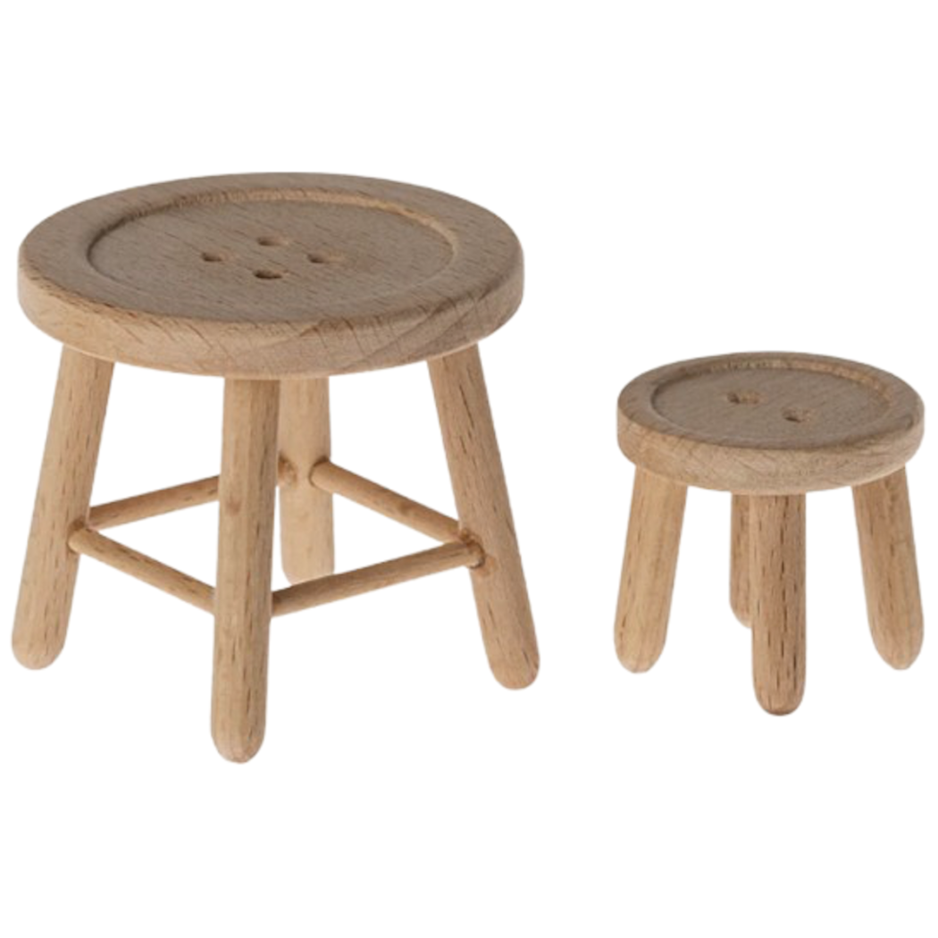 Stool and table set store