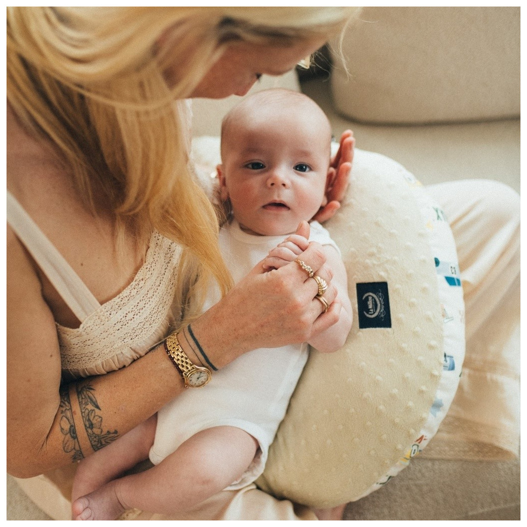 Kura Babci Dany Minky - Heartbeat Pink - Ginger - Poduszka - La Millou